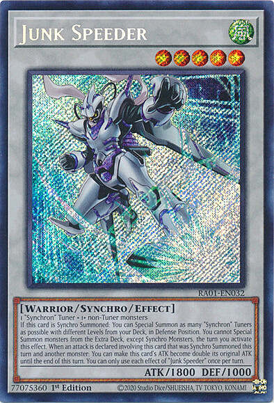 Junk Speeder 25th Anniversary Rarity Collection | Yu-Gi-Oh! | CardTrader