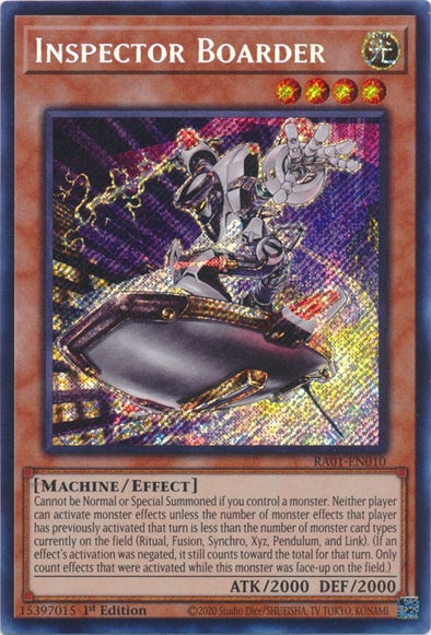 Inspector Boarder 25th Anniversary Rarity Collection | Yu-Gi-Oh ...