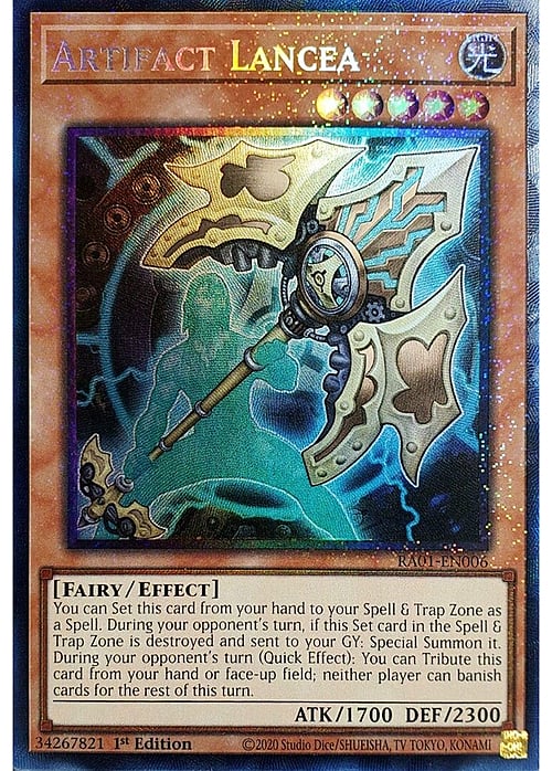 Artefatto - Lancea 25th Anniversary Rarity Collection | Yu-Gi-Oh! | CardTrader