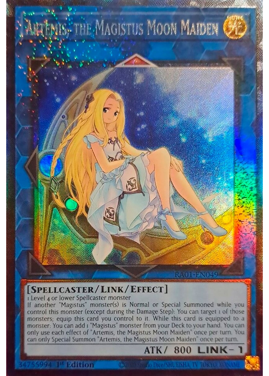 Artemis, la Magistus Doncella de Luna 25th Anniversary Rarity ...