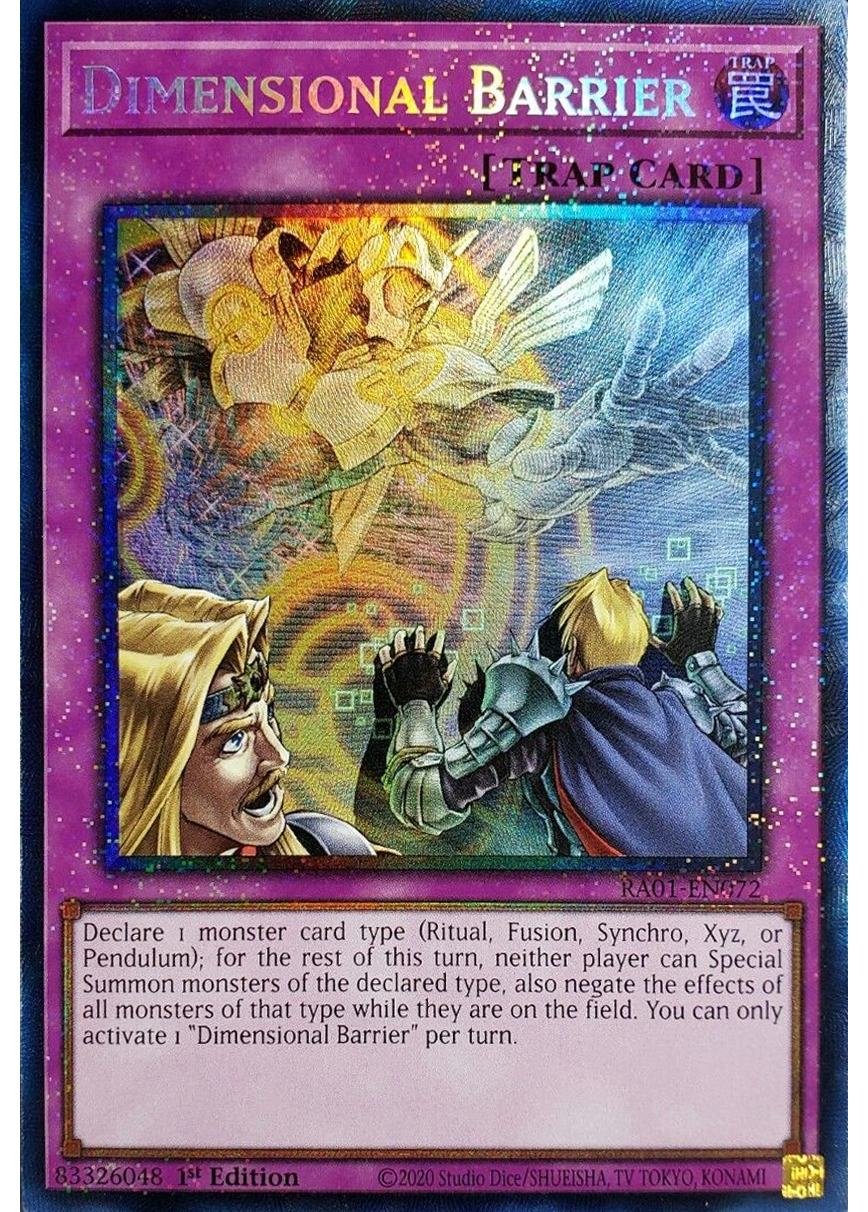 Dimensional Barrier 25th Anniversary Rarity Collection | Yu-Gi-Oh ...