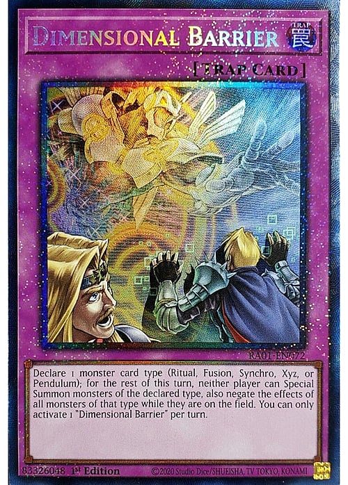 Dimensional Barrier 25th Anniversary Rarity Collection | Yu-Gi-Oh! | CardTrader