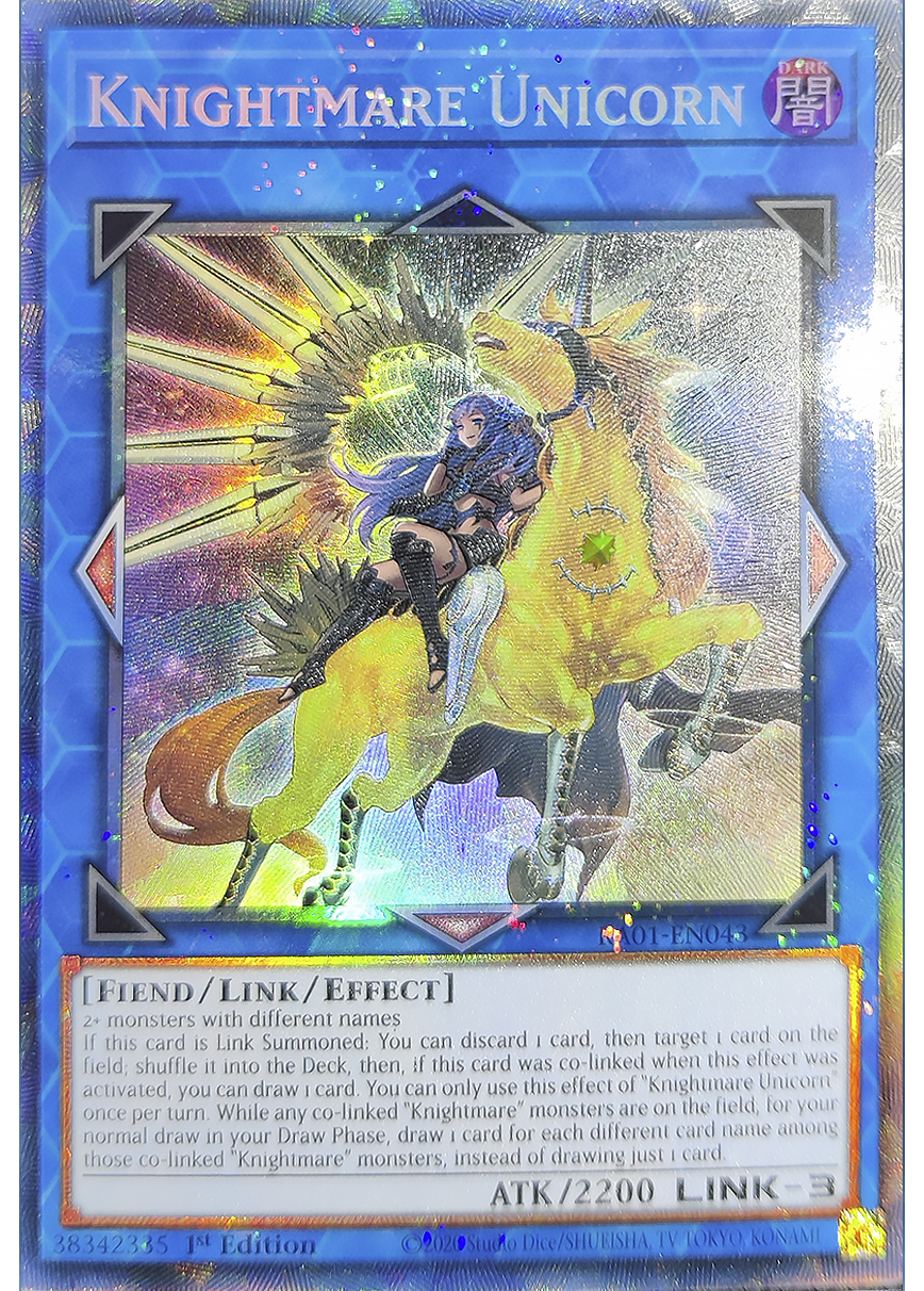 Knightmare Unicorn 25th Anniversary Rarity Collection | Yu-Gi-Oh ...