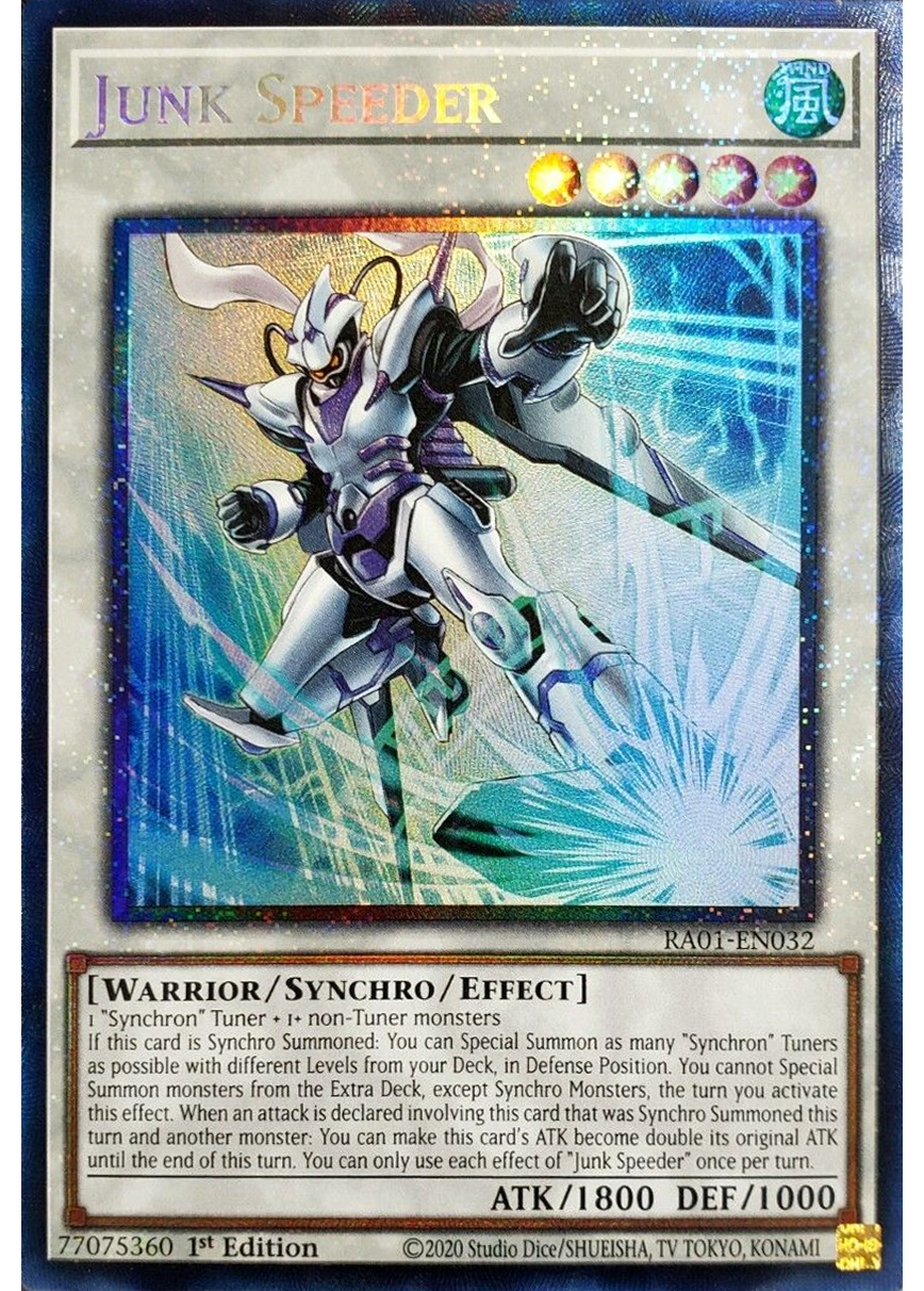 Junk Speeder 25th Anniversary Rarity Collection | Yu-Gi-Oh! | CardTrader