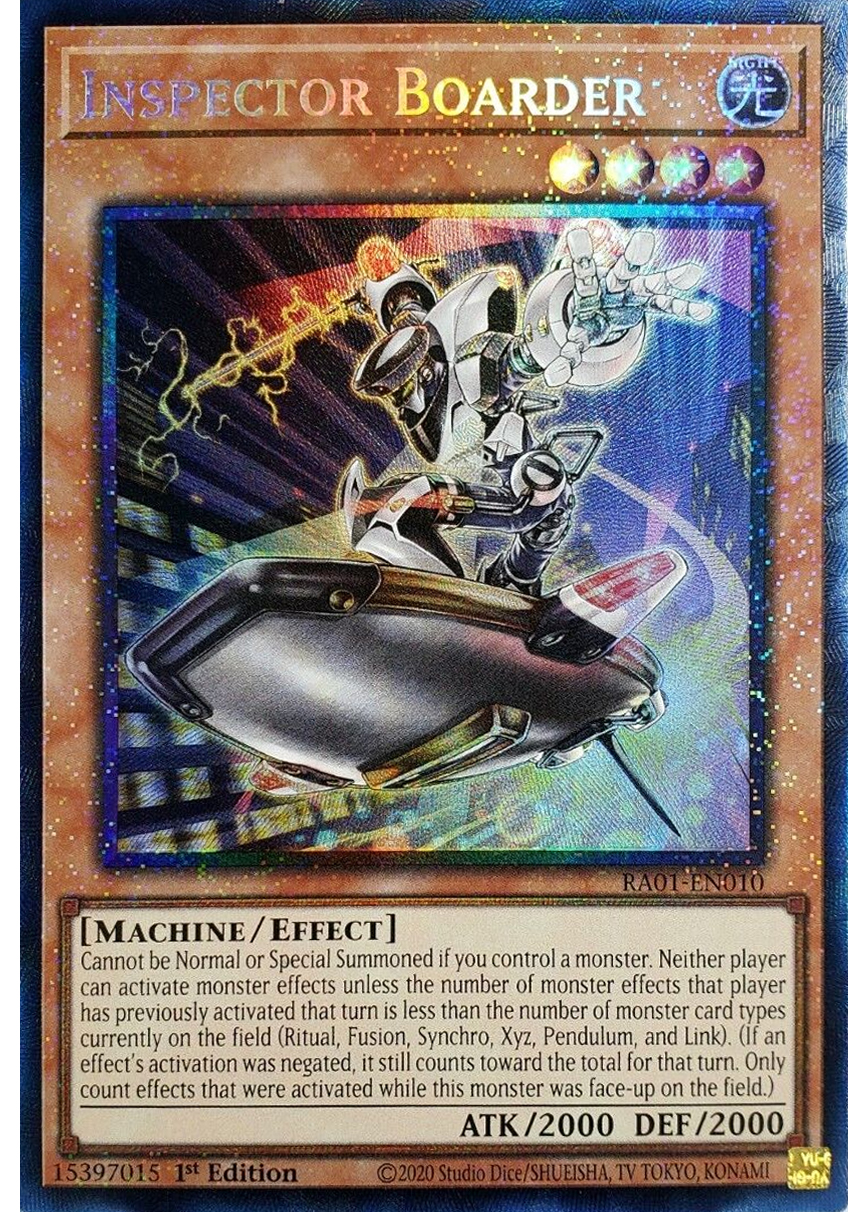 Inspector Boarder 25th Anniversary Rarity Collection | Yu-Gi-Oh ...