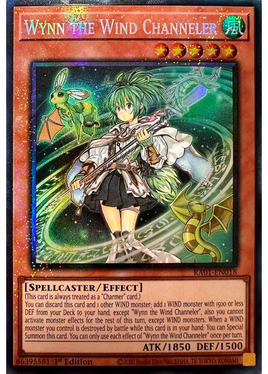 Wynn the Wind Channeler 25th Anniversary Rarity Collection | Yu-Gi-Oh ...