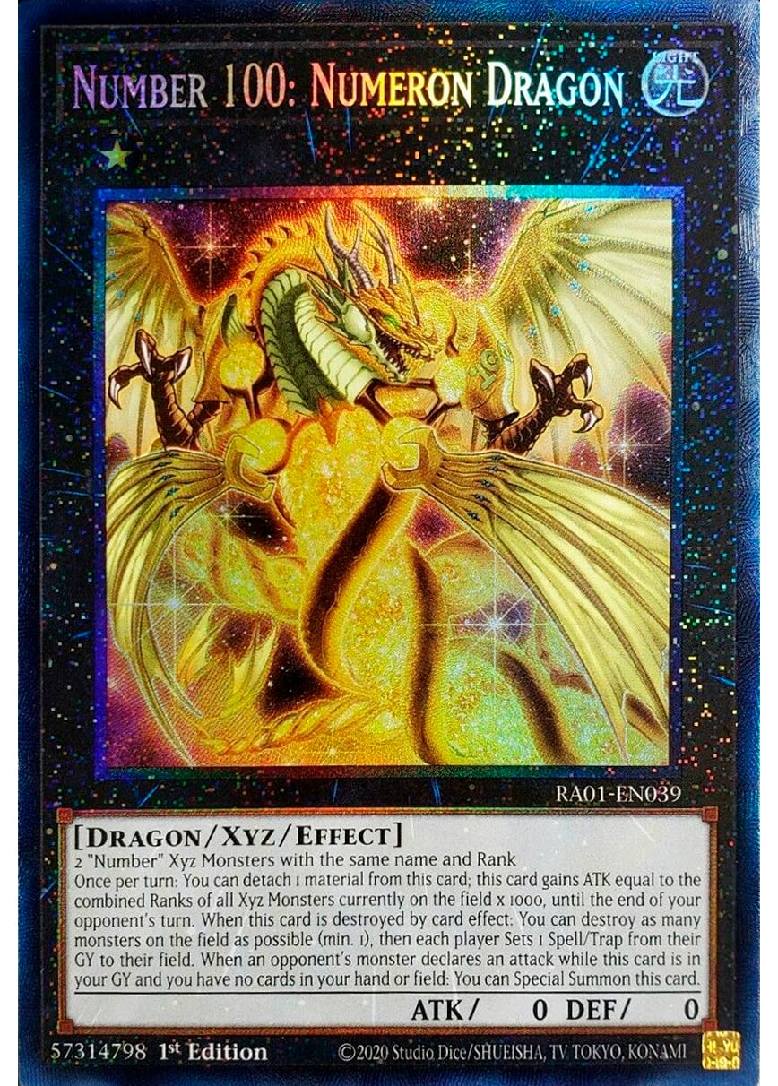 Numero 100: Drago Numeron 25th Anniversary Rarity Collection | Yu-Gi-Oh ...