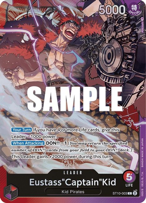 Eustass"Captain"Kid ST-10: Ultra Deck -The Three Captains | One Piece | CardTrader