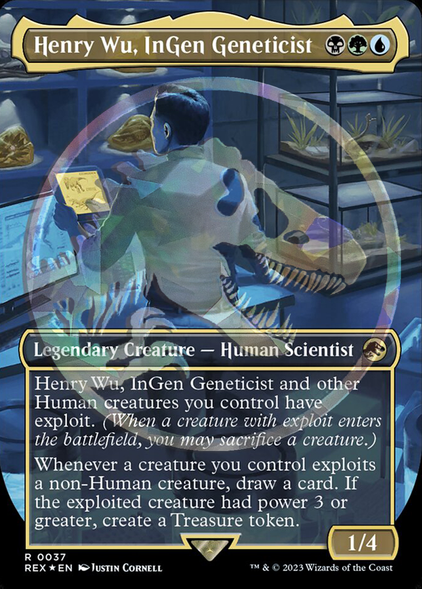 Henry Wu, InGen Geneticist Jurassic World Collection | Magic | CardTrader