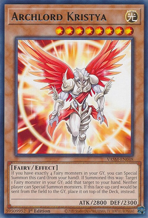 Archlord Kristya Valiant Smashers | Yu-Gi-Oh! | CardTrader