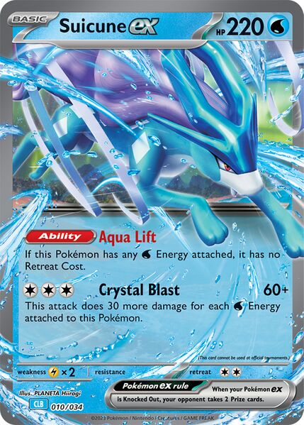 Suicune ex Pokémon TCG Classic: Blastoise & Suicune ex Deck | Pokémon ...