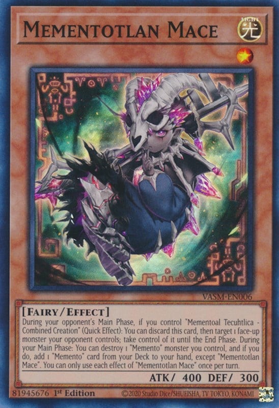 Mementotlan Mace Valiant Smashers | Yu-Gi-Oh! | CardTrader