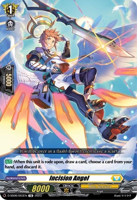 Incision Angel Stand Up Deckset Gramgrace | Vanguard | CardTrader
