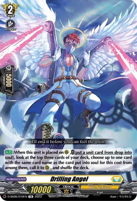 Drilling Angel Stand Up Deckset Gramgrace | Vanguard | CardTrader