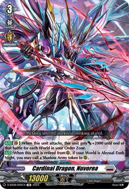Cardinal Dragon, Nuvorea Stand Up Deckset Orfist | Vanguard | CardTrader