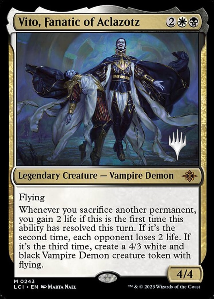 Vito, Fanatic of Aclazotz The Lost Caverns of Ixalan Promos | Magic ...