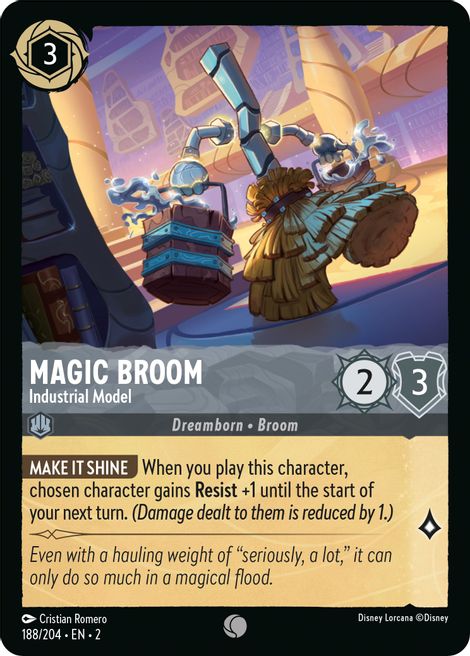 Magic Broom - Industrial Model Rise of the Floodborn | Lorcana | CardTrader