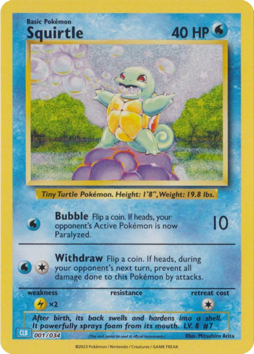 Squirtle Pokémon TCG Classic: Blastoise & Suicune ex Deck | Pokémon ...