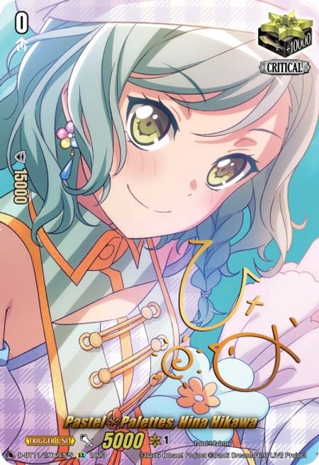 PastelPalettes, Hina Hikawa Clash of the Heroes | Vanguard | CardTrader