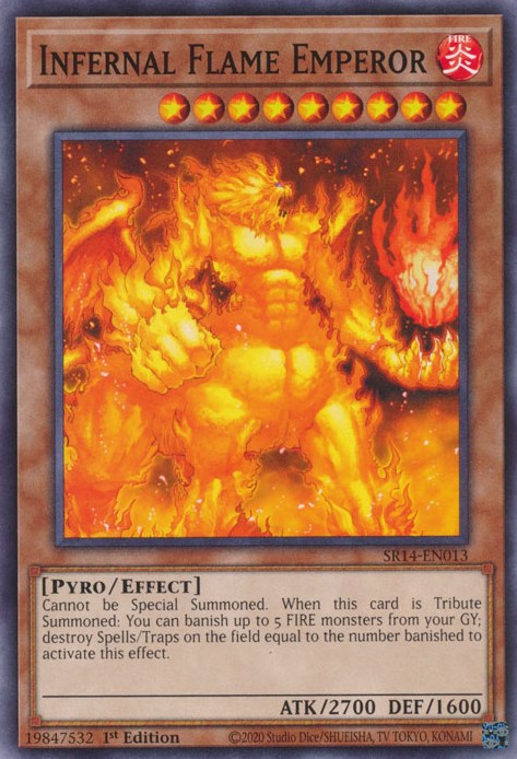 Infernal Flame Emperor Structure Deck: Fire Kings | Yu-Gi-Oh! | CardTrader