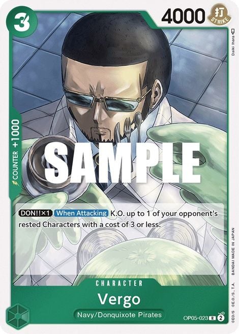 Vergo OP-05: Awakening of the New Era | One Piece | CardTrader
