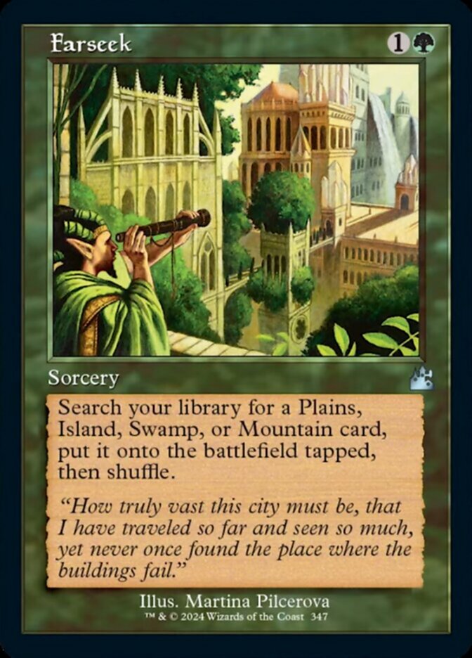 Farseek Ravnica Remastered Collectors | Magic | CardTrader
