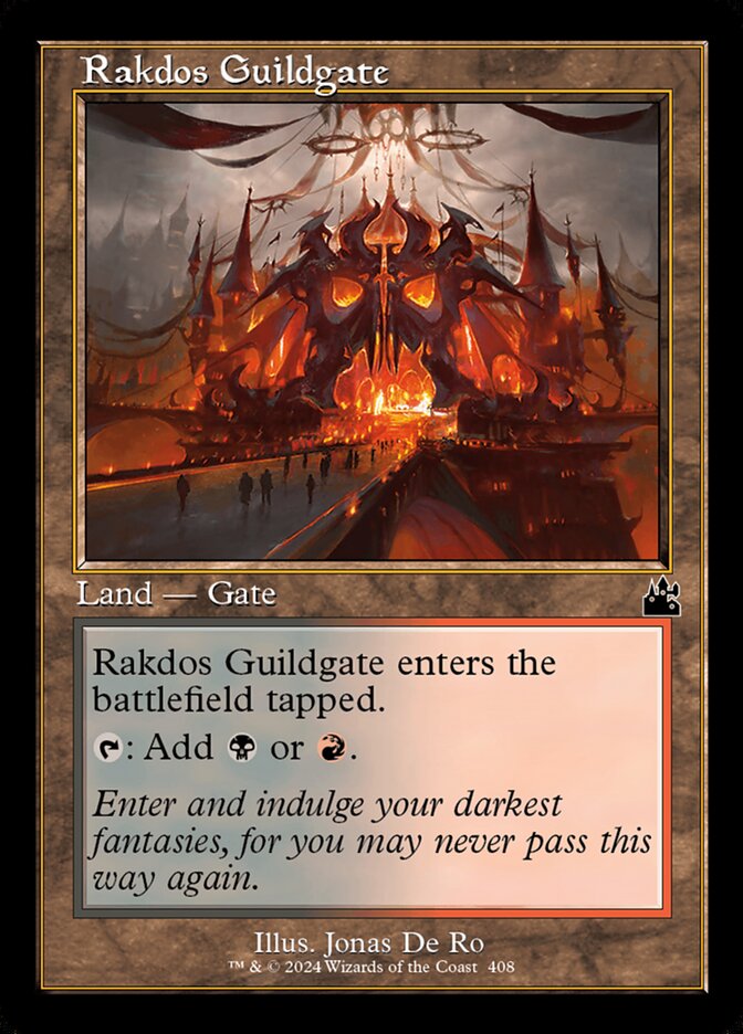 Rakdos Guildgate Ravnica Remastered Collectors | Magic | CardTrader