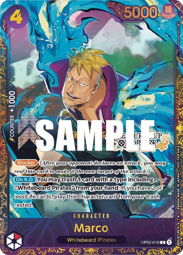 Marco Store Tournaments Promos | One Piece | CardTrader