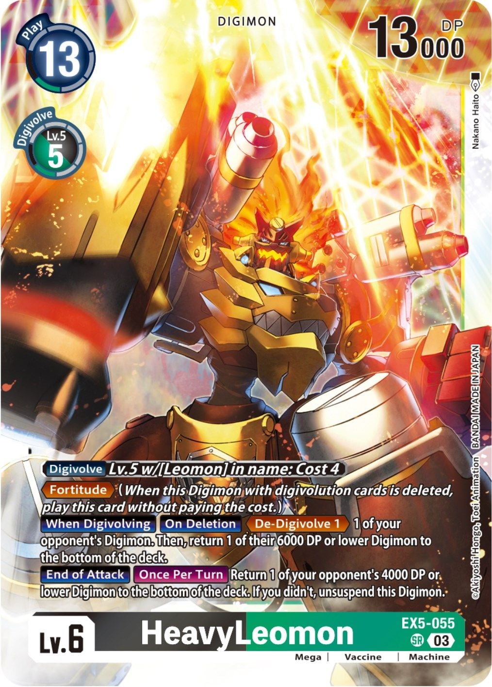 HeavyLeomon EX05: Animal Colosseum | Digimon | CardTrader