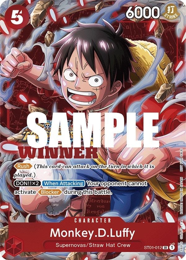 Monkey.D.Luffy Winner Pack | One Piece | CardTrader