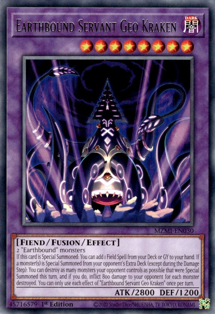 Earthbound Servant Geo Kraken Maze of Millennia | Yu-Gi-Oh! | CardTrader