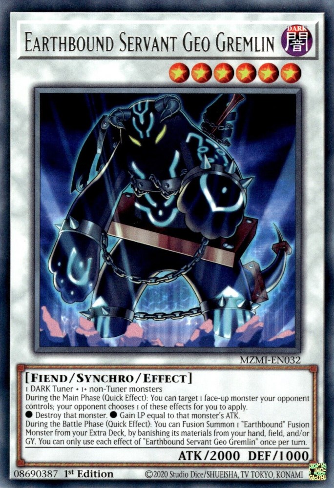 Earthbound Servant Geo Gremlin Maze of Millennia | Yu-Gi-Oh! | CardTrader