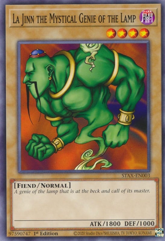 La Jinn the Mystical Genie of the Lamp 2-Player Starter Set | Yu-Gi-Oh ...