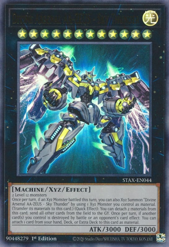 Divino Arsenal AA-ZEUS - Trueno del Cielo 2-Player Starter Set | Yu-Gi ...