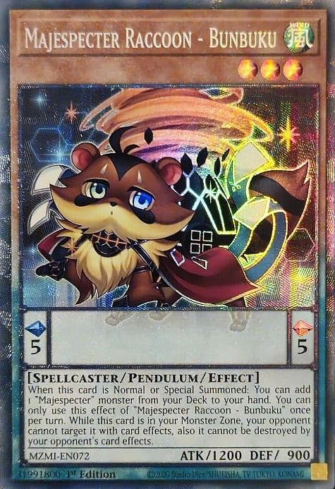 Majespecter Raccoon - Bunbuku Maze of Millennia | Yu-Gi-Oh! | CardTrader