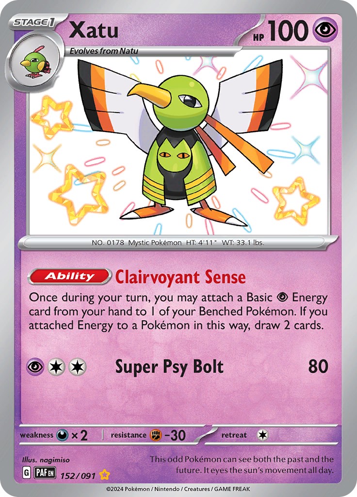 Xatu Paldean Fates | Pokémon | CardTrader