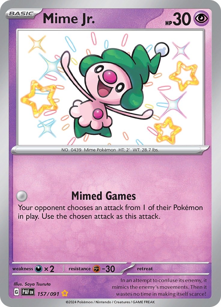 Mime Jr. Paldean Fates | Pokémon | CardTrader