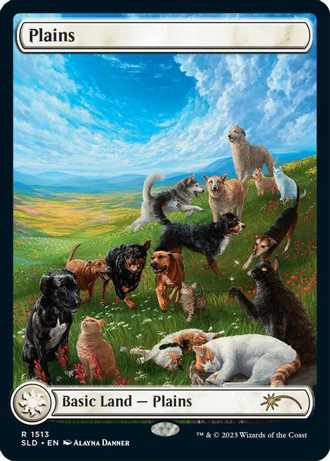 Plains Secret Lair Commander Deck: Raining Cats and Dogs | Magic ...