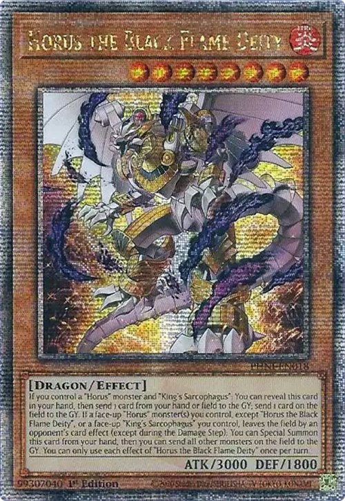 Horus the Black Flame Deity Phantom Nightmare | Yu-Gi-Oh! | CardTrader