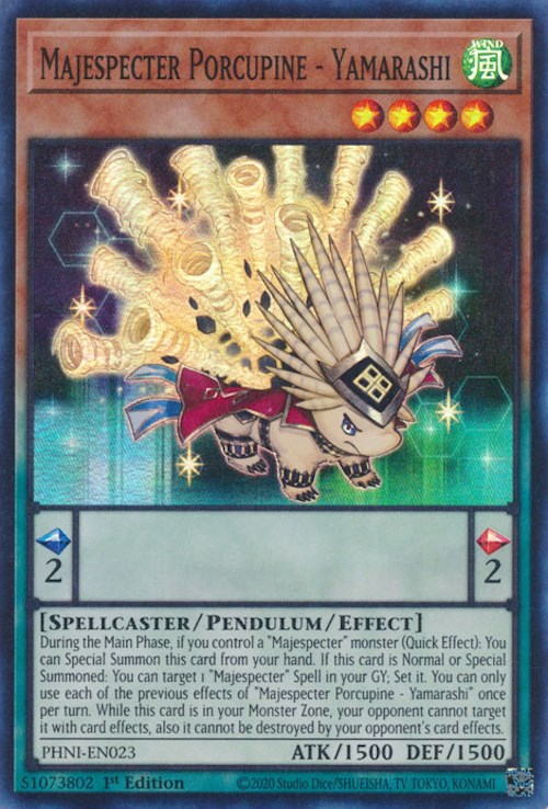 Majespecter Porcupine - Yamarashi Phantom Nightmare | Yu-Gi-Oh ...
