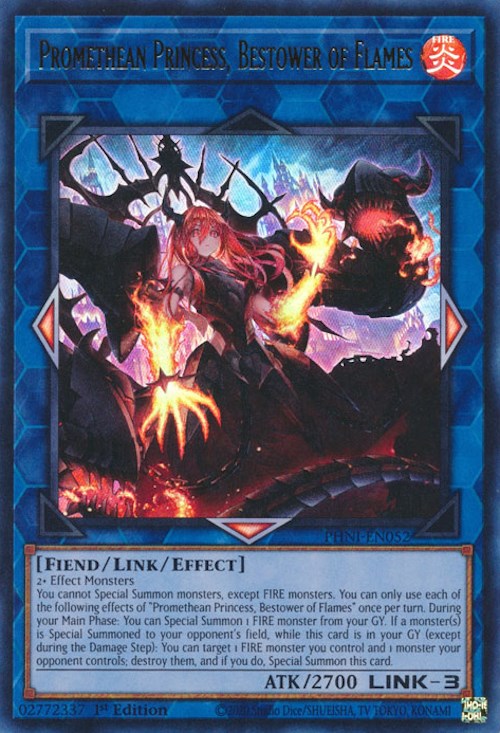Promethean Princess, Bestower of Flames Phantom Nightmare | Yu-Gi-Oh ...