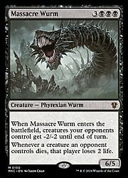 All versions from all sets for Massacre Wurm | CardTrader