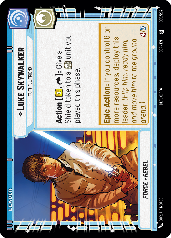 Luke Skywalker - Faithful Friend Spark of Rebellion | Star Wars ...