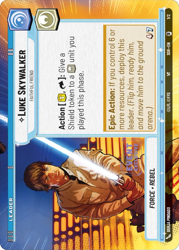 Luke Skywalker - Faithful Friend Promos | Star Wars | CardTrader