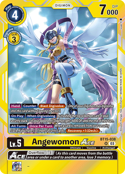Angewomon Ace BT-15: Exceed Apocalypse | Digimon | CardTrader