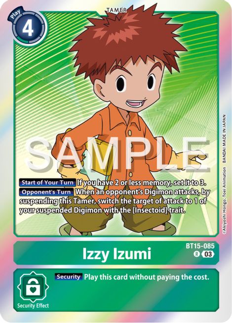 Izzy Izumi BT-15: Exceed Apocalypse | Digimon | CardTrader