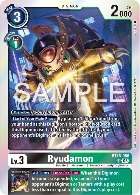 Ryudamon BT-15: Exceed Apocalypse | Digimon | CardTrader