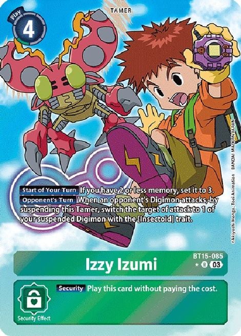 Izzy Izumi BT-15: Exceed Apocalypse | Digimon | CardTrader