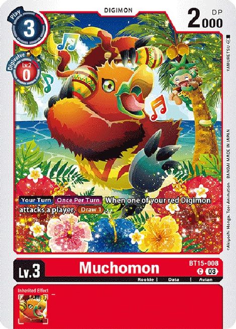 Muchomon BT-15: Exceed Apocalypse | Digimon | CardTrader