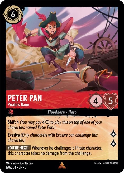Peter Pan - Pirate's Bane Into the Inklands | Lorcana | CardTrader